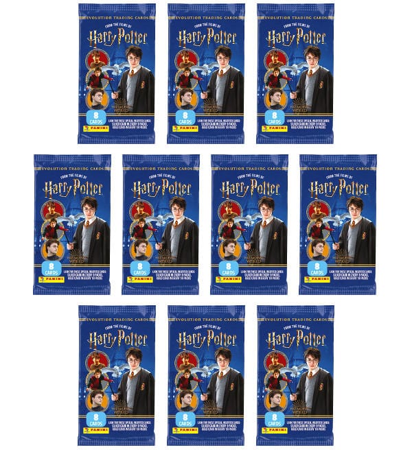 Panini Harry Potter Evolution Trading Cards - 10 Bustine, Stickerpoint