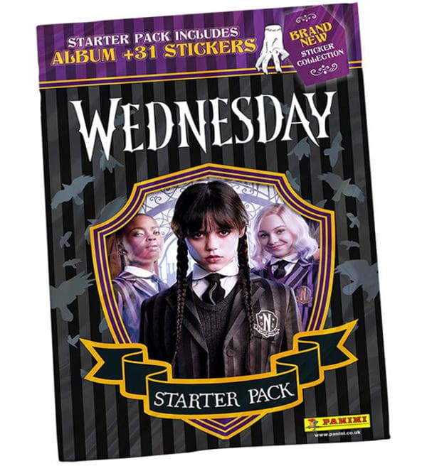 Panini Wednesday Sticker - Starter Pack (versione inglese), Stickerpoint