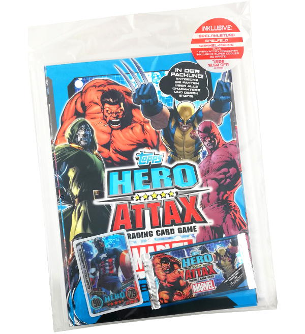 Topps Hero Attax Trading Cards - Starterpack, Stickerpoint